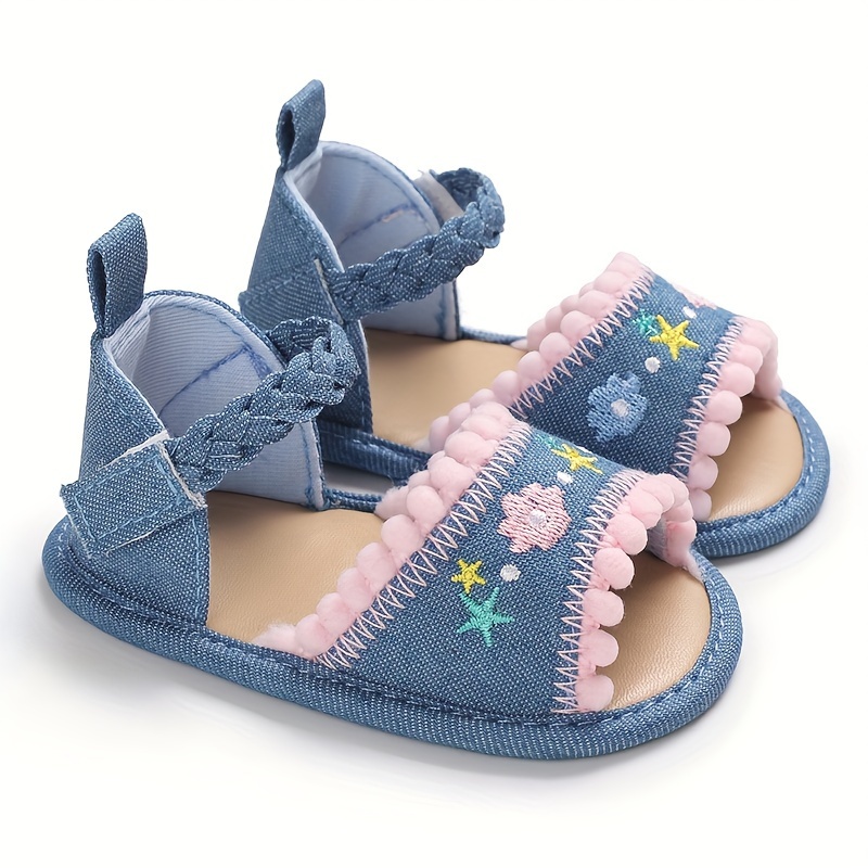 Casual Cute Open Toe Sandals Baby Girls Lightweight - Temu Denmark