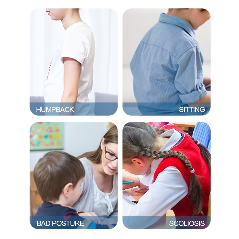 Adjustable Posture Corrector, Shoulder And Back Brace For Children And ...