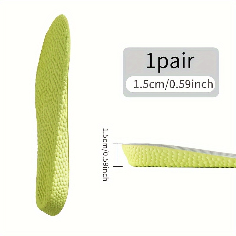 Height Increasing Insoles Men Women Shock Absorption - Temu Philippines