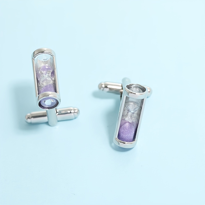 Time Hourglass Cufflinks Men's Cufflinks Shirt Cufflinks - Temu United ...