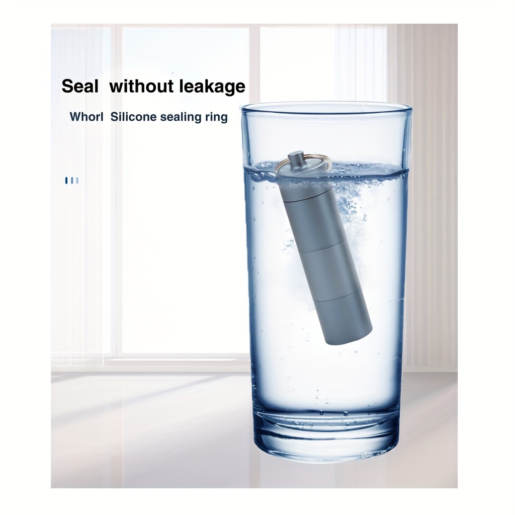 First Aid Pill Box Mini Aluminum Alloy Compact Carry - Temu Australia