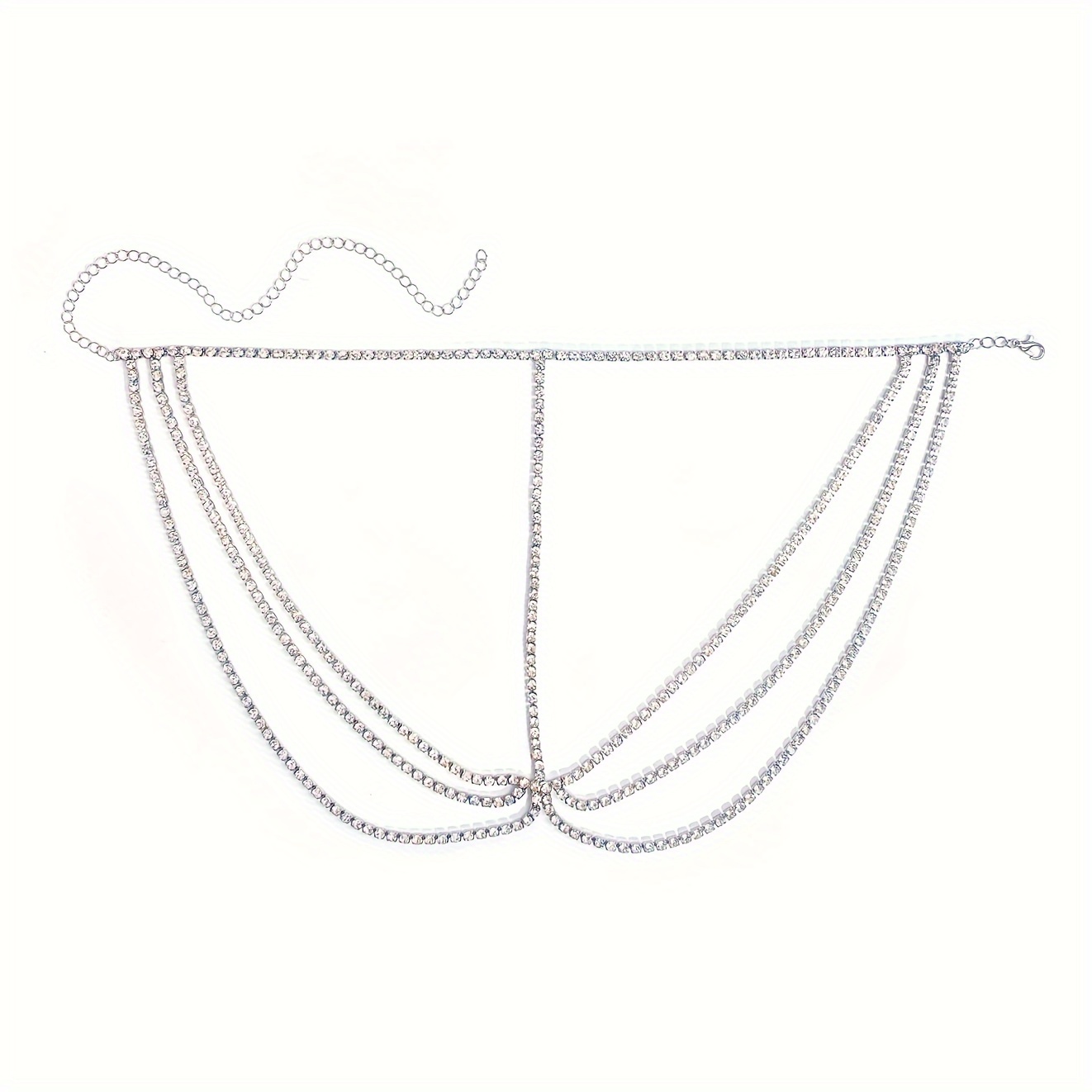 Fashion Elegant Rhinestone Hair Chain Vintage Women's - Temu United Kingdom