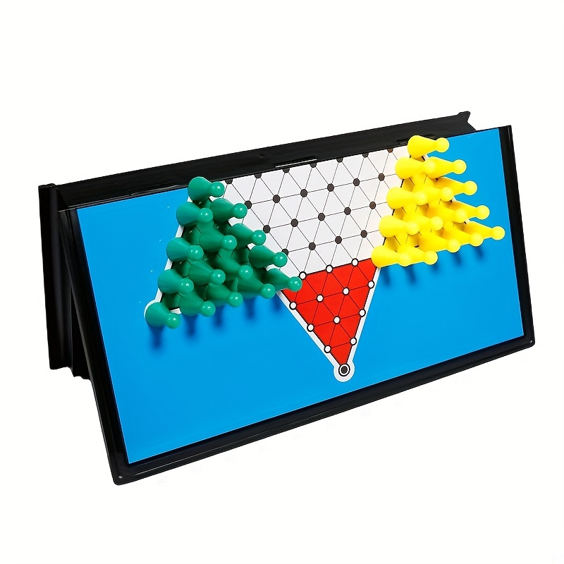 Magnetic Folding Portable Checkers Chess Set Outdoor Leisure - Temu