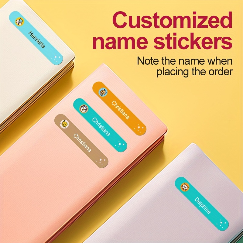 Reliable Custom Name Labels Strategic School Supply Sorting - Temu Ireland