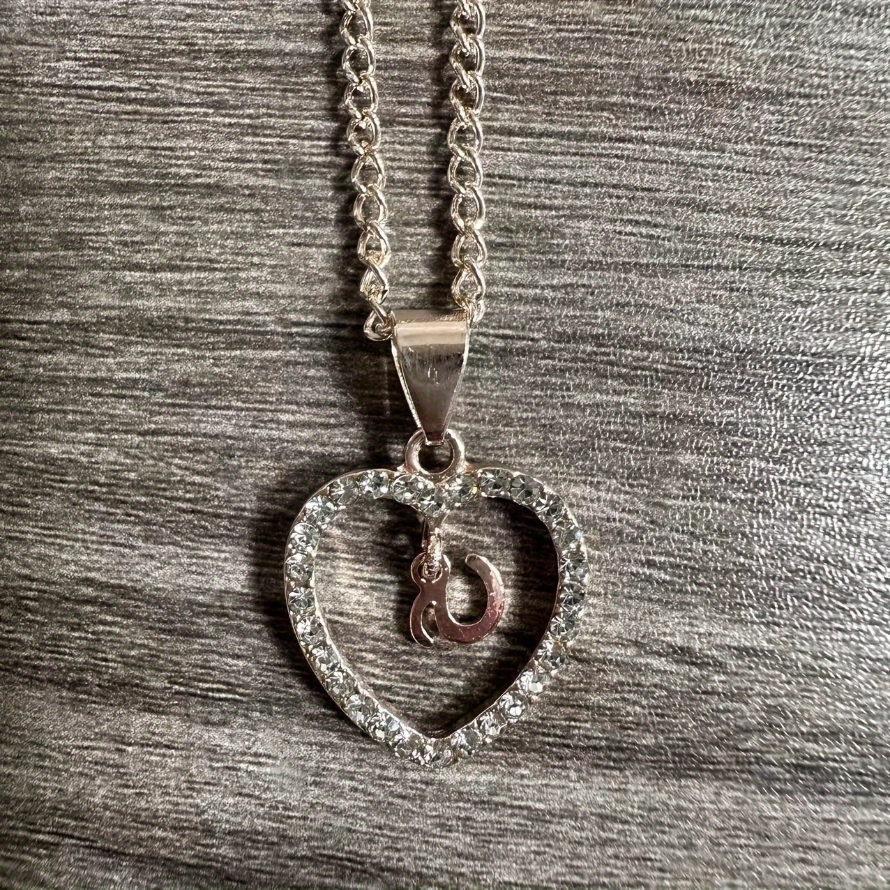 Men's Exquisite Fashion Peach Heart Name Necklace Vintage - Temu United ...