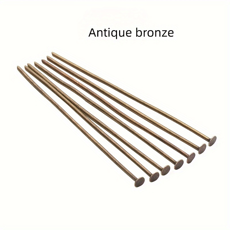 Electroplating Metal T line Needle Head Pins Beaded Material - Temu ...