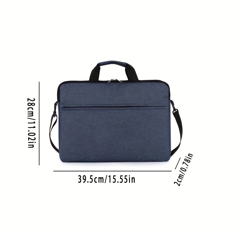 Casual Briefcase Computer Bag Large Capacity Laptop Portable - Temu Ireland