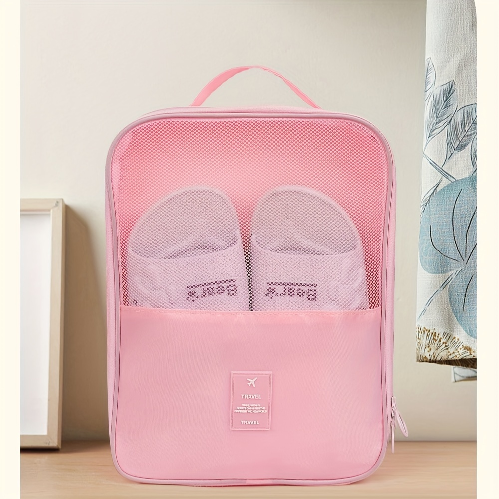 Golf Shoe Storage Box Waterproof Travel Shoe Bag Portable Handbag Shoe ...