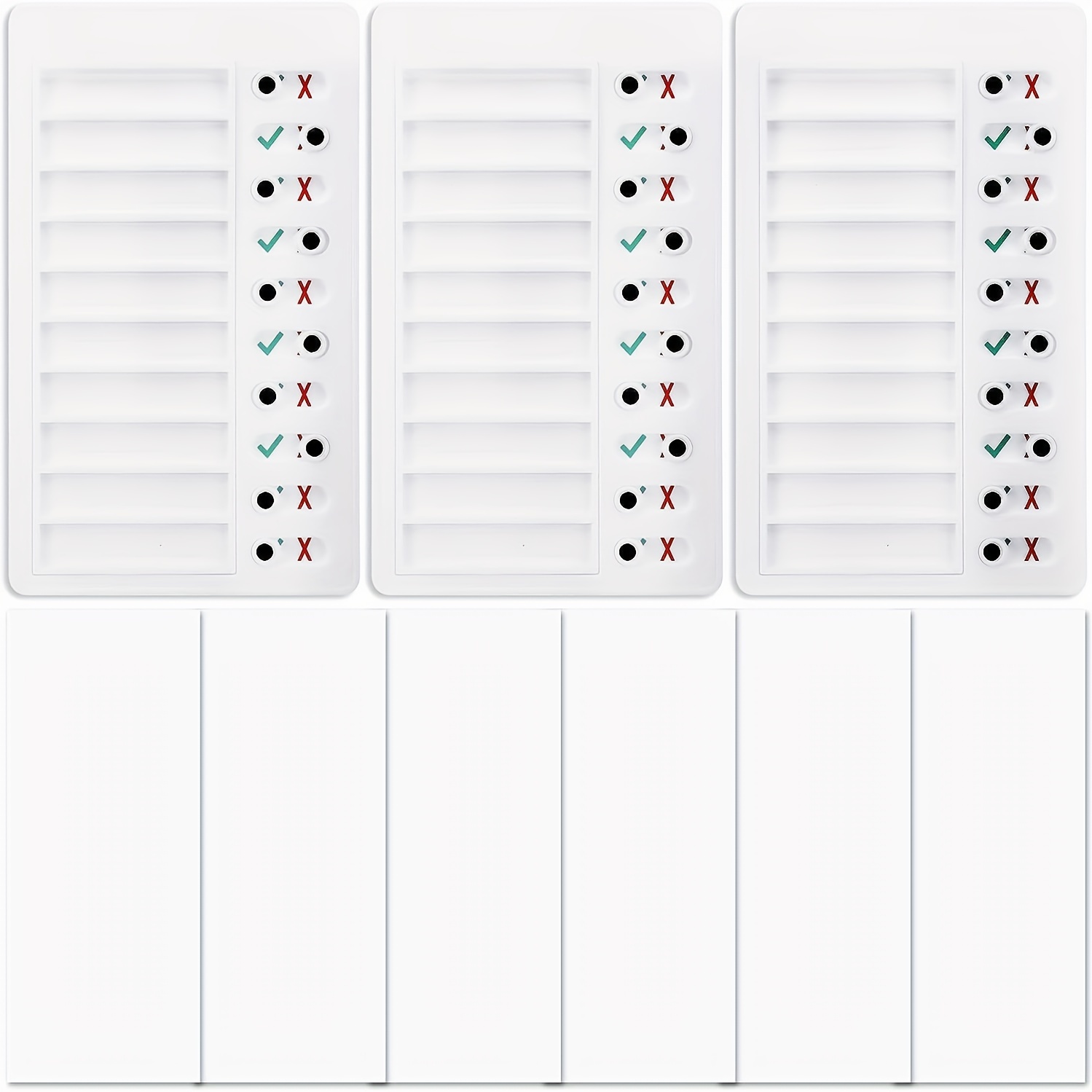 List Checklist Board 6 Cards Daily Schedule Students Chore - Temu ...