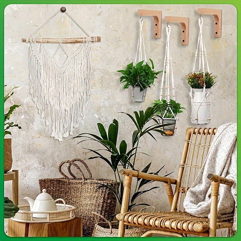 Macrame Kit For Plant Hangers Diy Plant Hangers 3 Mm 109 Yards Cotton ...