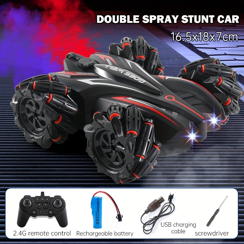 Dual Spray Remote Control Racing Car - Temu Australia