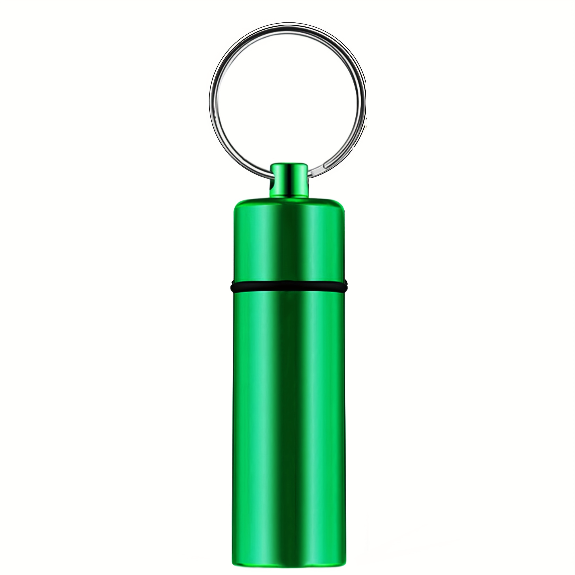 1pc Pill Case Travel Container Key Ring Pill Holder Mini - Temu Canada