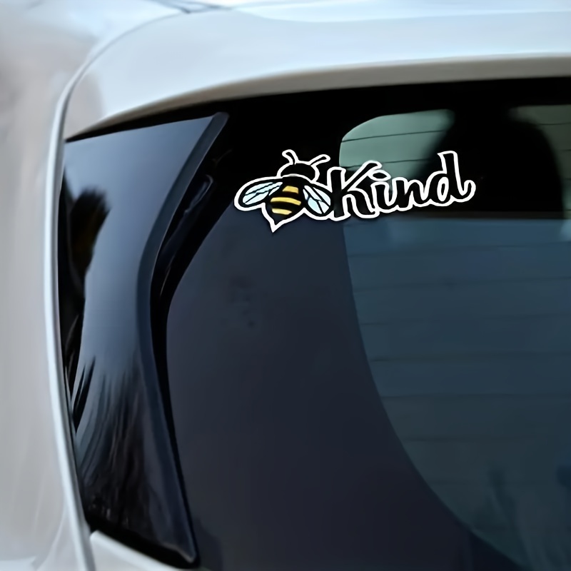 Be Kind Sticker Positive Bumper Stickers Cute Bee Decal For - Temu Canada