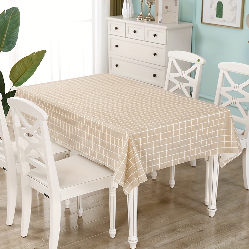 Light Grey White Lines Minimalist Style Large Rectangular - Temu Canada