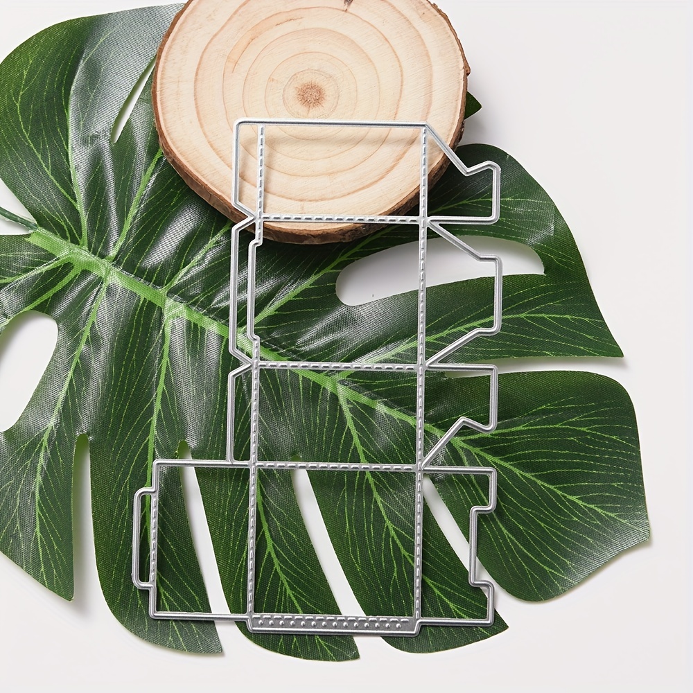 Basic Gift Box Diy Cutting Dies Card Making Stencil - Temu