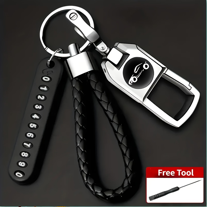 Creative Alloy Metal Keyring: Perfect Gift Accessory Men Car - Temu ...