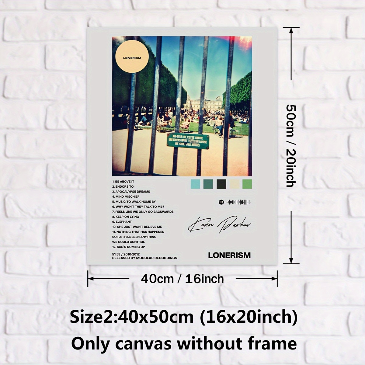 Vintage Canvas Posters Musical Album Modern Song Art Rock - Temu United ...