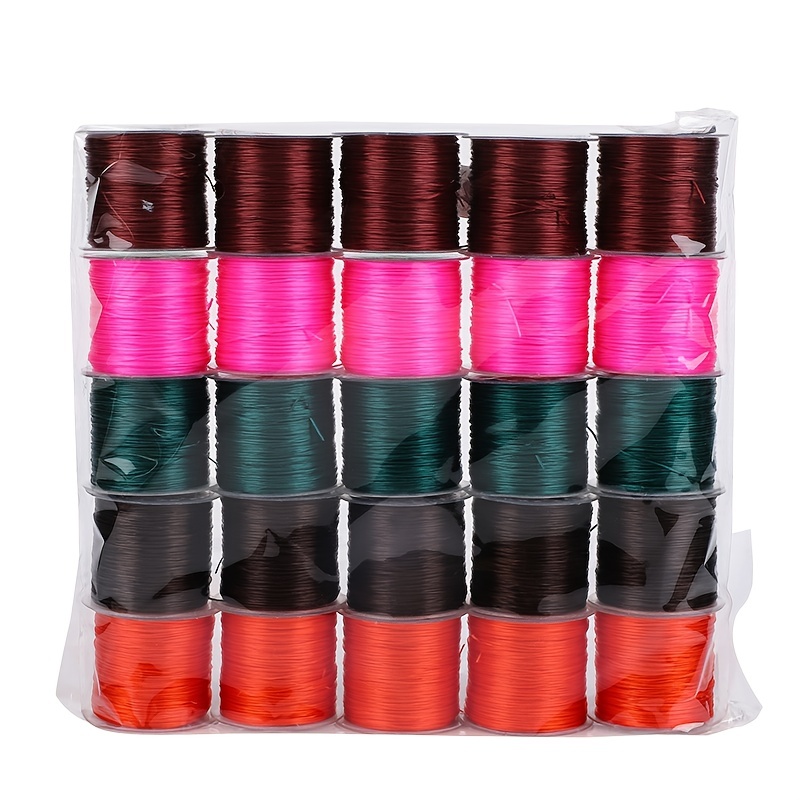 Polyester Thread, Elastic, For Diy Handmade Bracelet Sewing Accessories ...