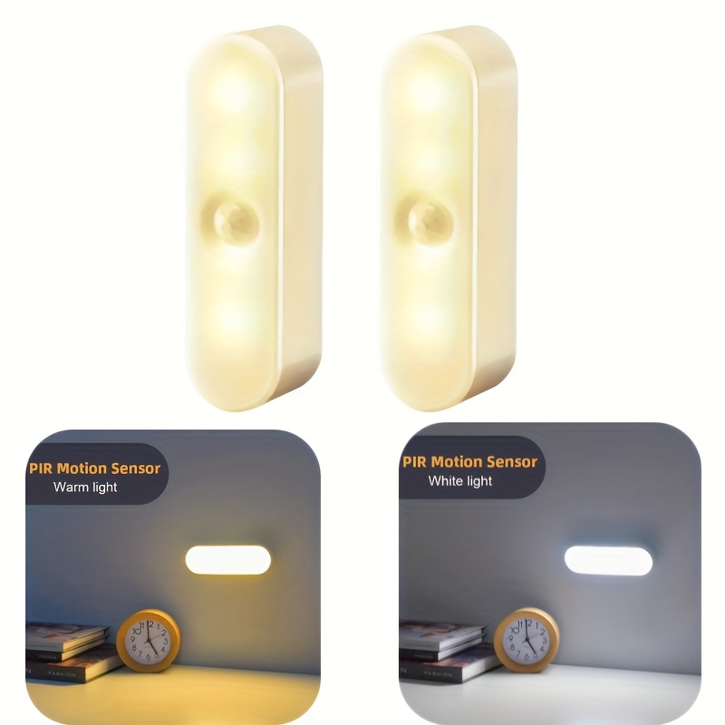 Human Motion Sensor Led Night Light Wireless Light Wall - Temu