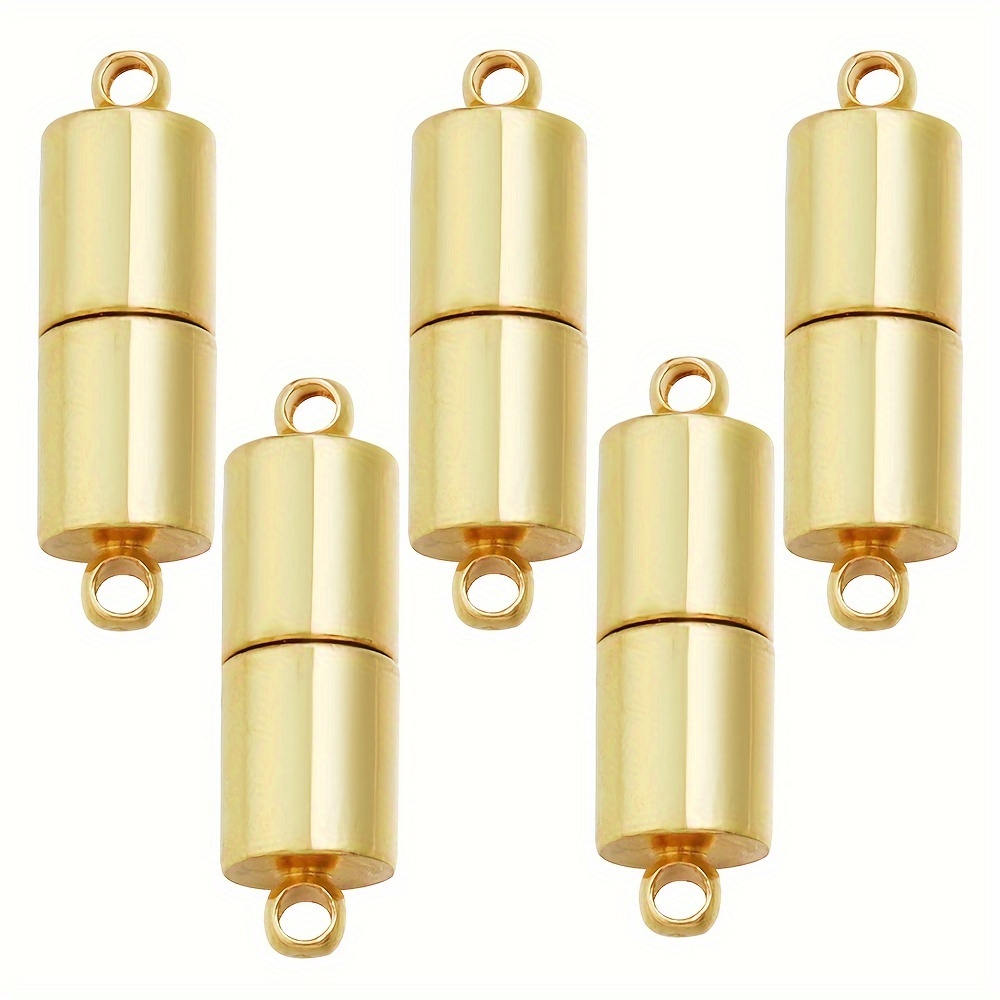 Copper Cylindrical Magnetic Safety Buckle Leather Rope - Temu Portugal