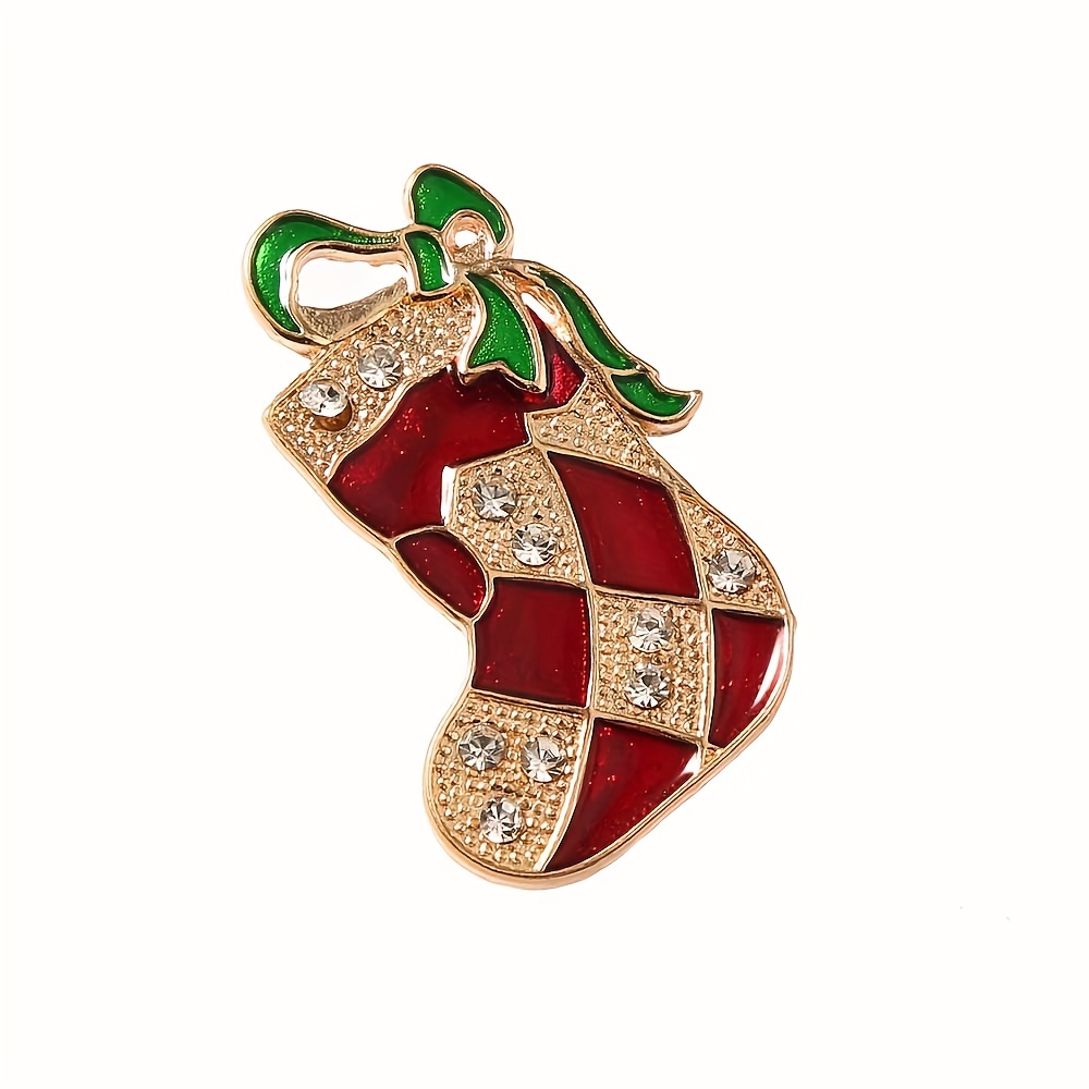 Exquisite Christmas Brooch Snowman Christmas Tree Santa - Temu United ...