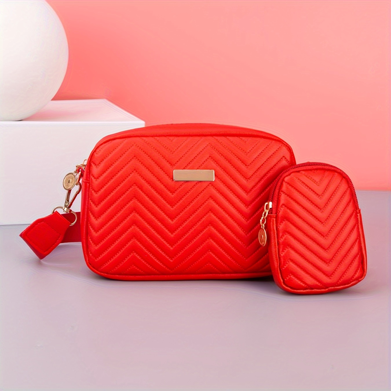 Minimaliste Sac À Bandoulière Carré Mini Couleur Unie Sac À - Temu France