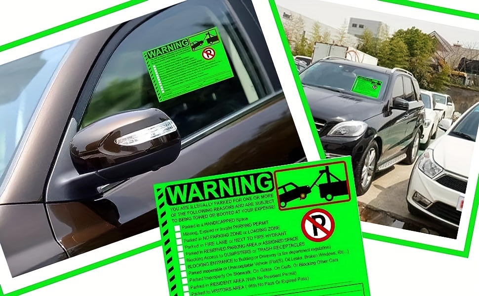 Parking Violation Stickers Notice Parking Violation Stickers - Temu United