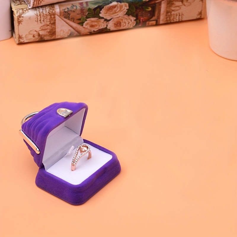 Handbag Design Jewelry Box For Rings Necklaces Earrings - Temu Australia