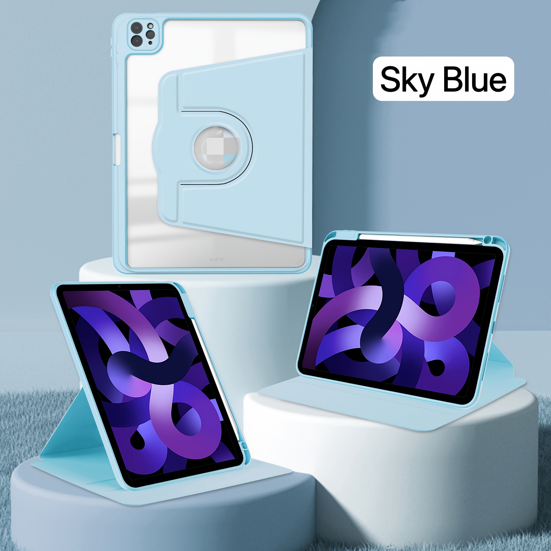 720 rotating ipad pro case acrylic flat - Temu Canada
