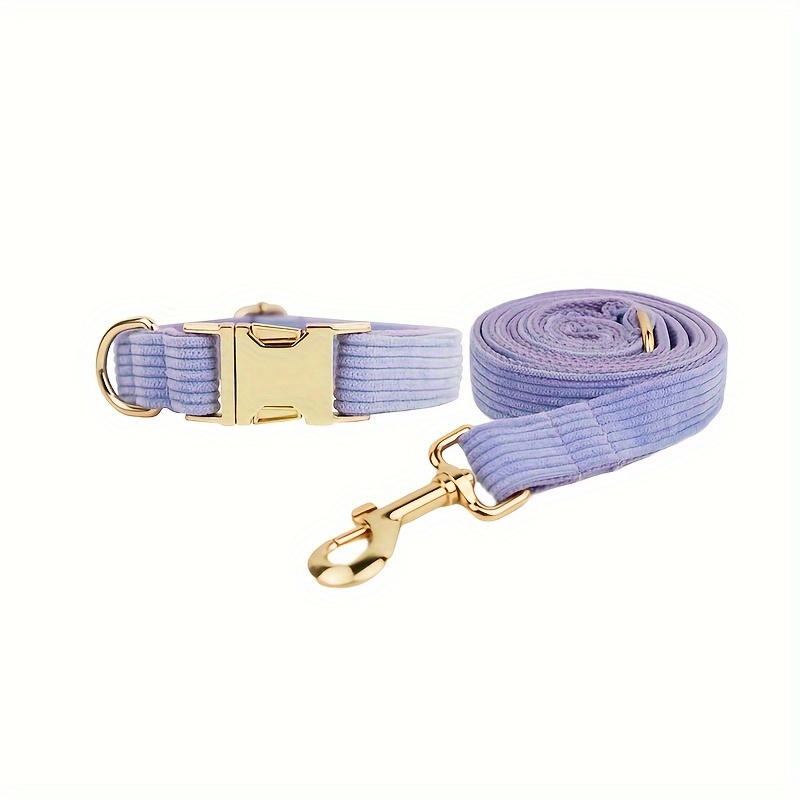 Customized] Velvet Dog Collar Set Soft Comfortable - Temu Australia
