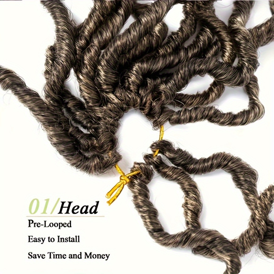 New Soft Locs Crochet Hair Women Butterfly Locks Style - Temu Philippines