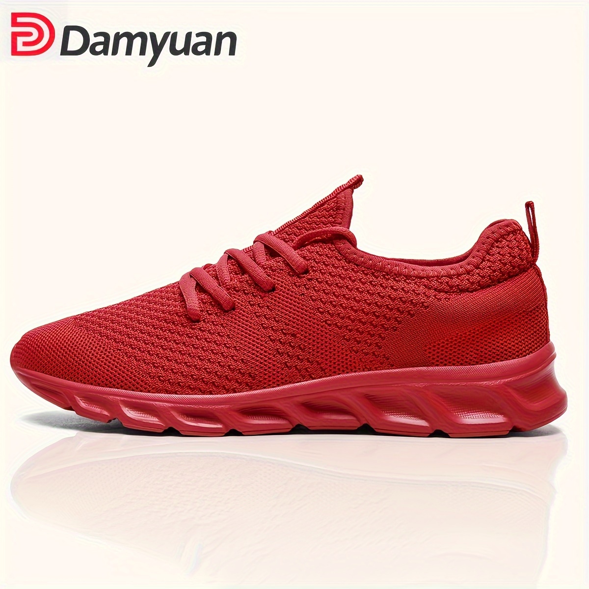 Unisex Breathable Mesh Lace Running Sneakers Comfort - Temu United Kingdom