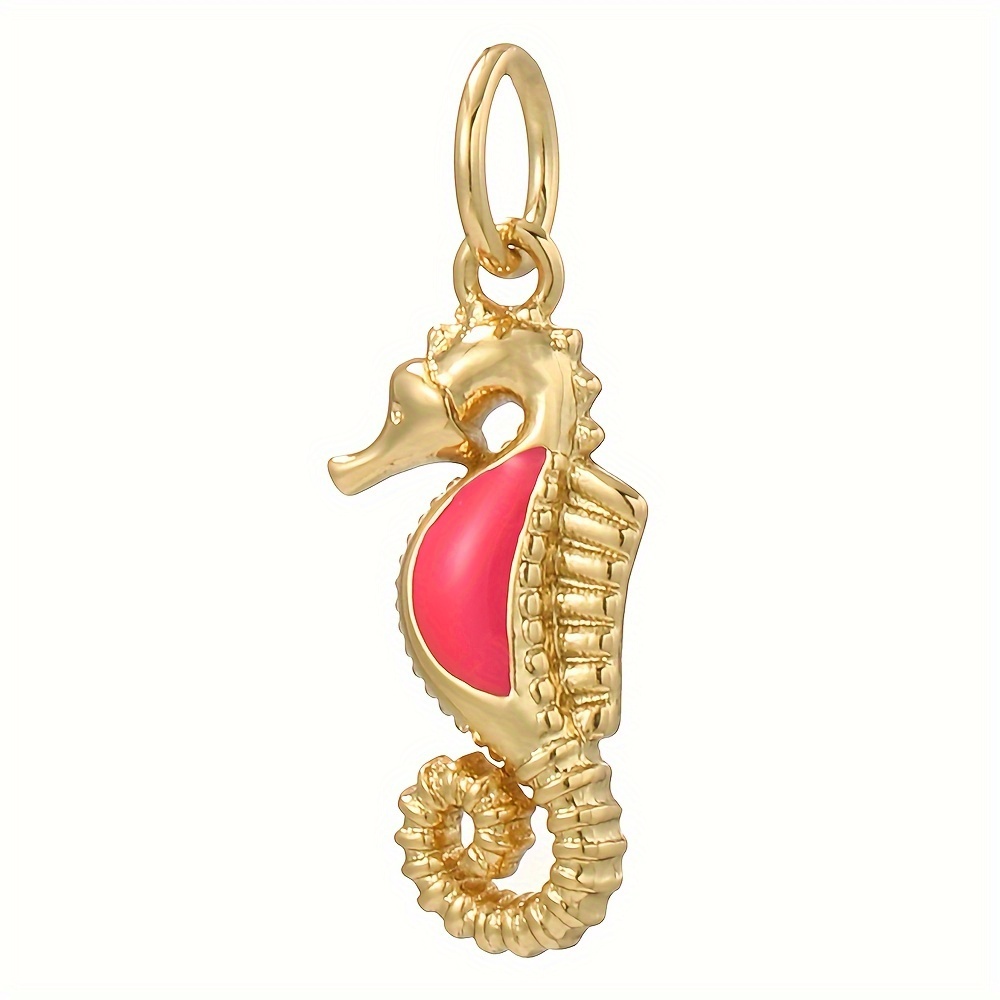 Bohemian Style Seahorse Golden Color Charms Jewelry Making - Temu ...