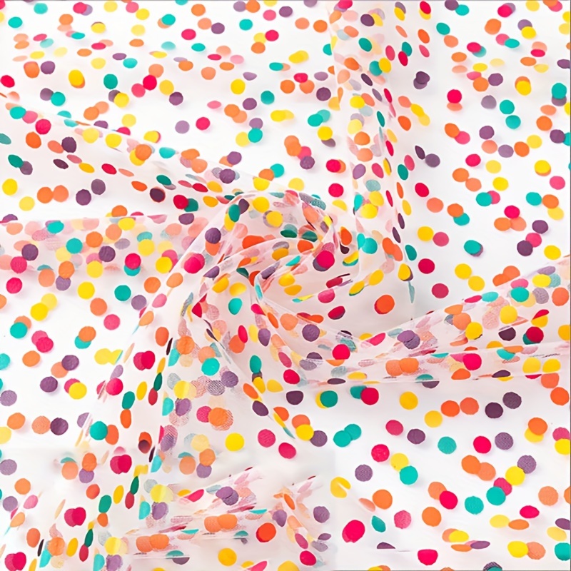 Flower Packaging Flower Art Yarn Mesh Multivitamin Dot Mesh - Temu Canada