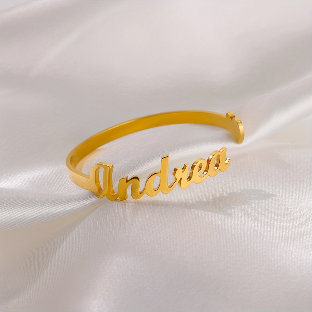 Customized Love Cursive Name Bangle Handwritten Vintage - Temu United ... Customized Love Cursive Name Bangle Handwritten Vintage - Temu United ...