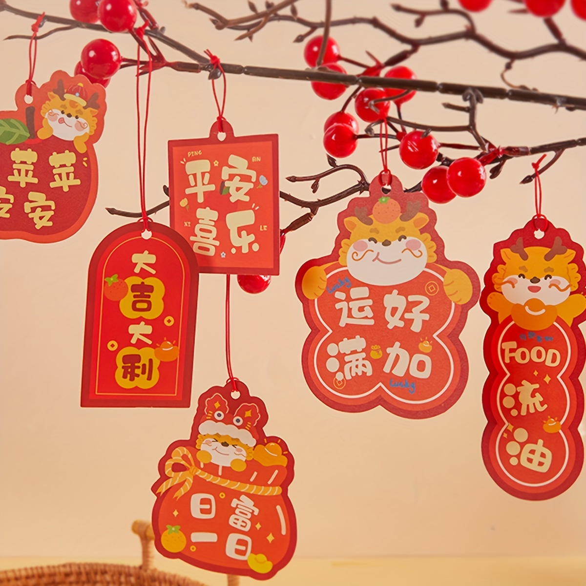 Dragon Year New Year Spring Festival Bonsai Small Hanging - Temu United ...