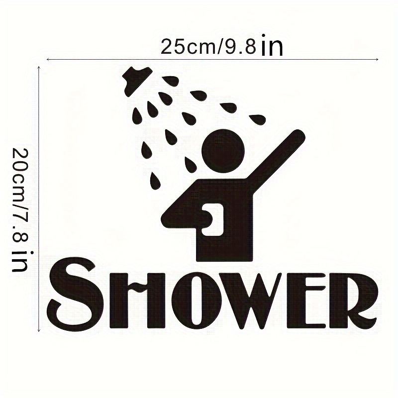 1pc Bathroom Creative Bath Sticker Show Unique Taste Perfect - Temu ...