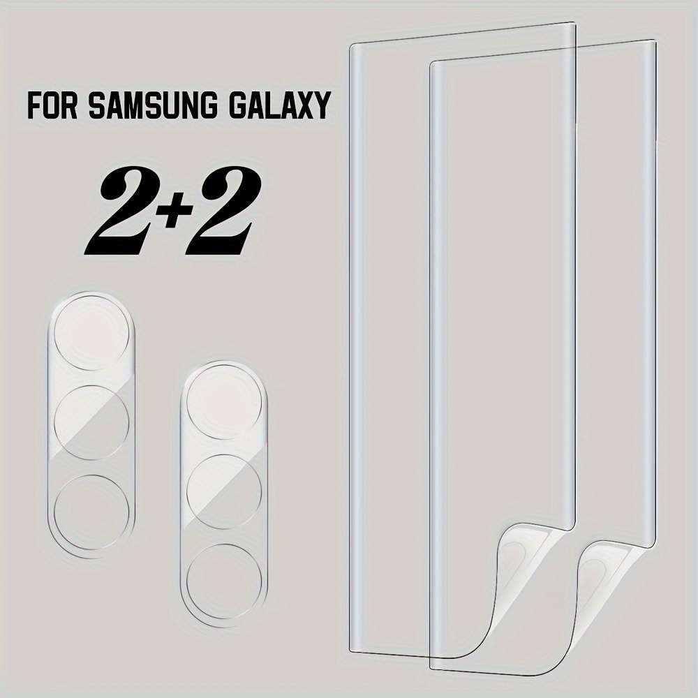 1] Hd Screen Protector Soft Film + Clear Lens Film Full - Temu United ...