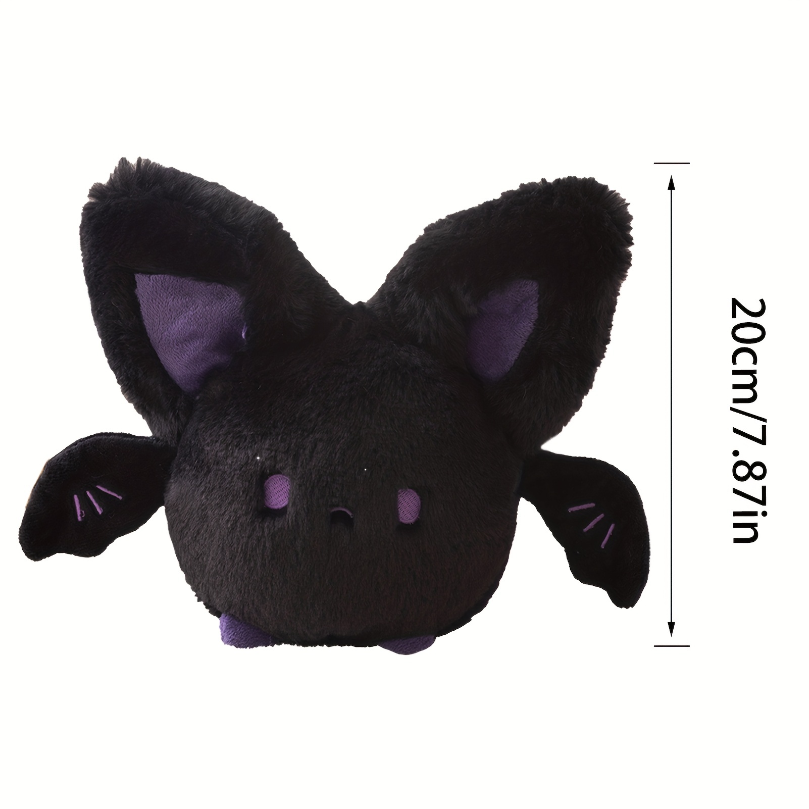 Adorable Cartoon Bat Plush Toy - Perfect Halloween & Christmas Gift For ...