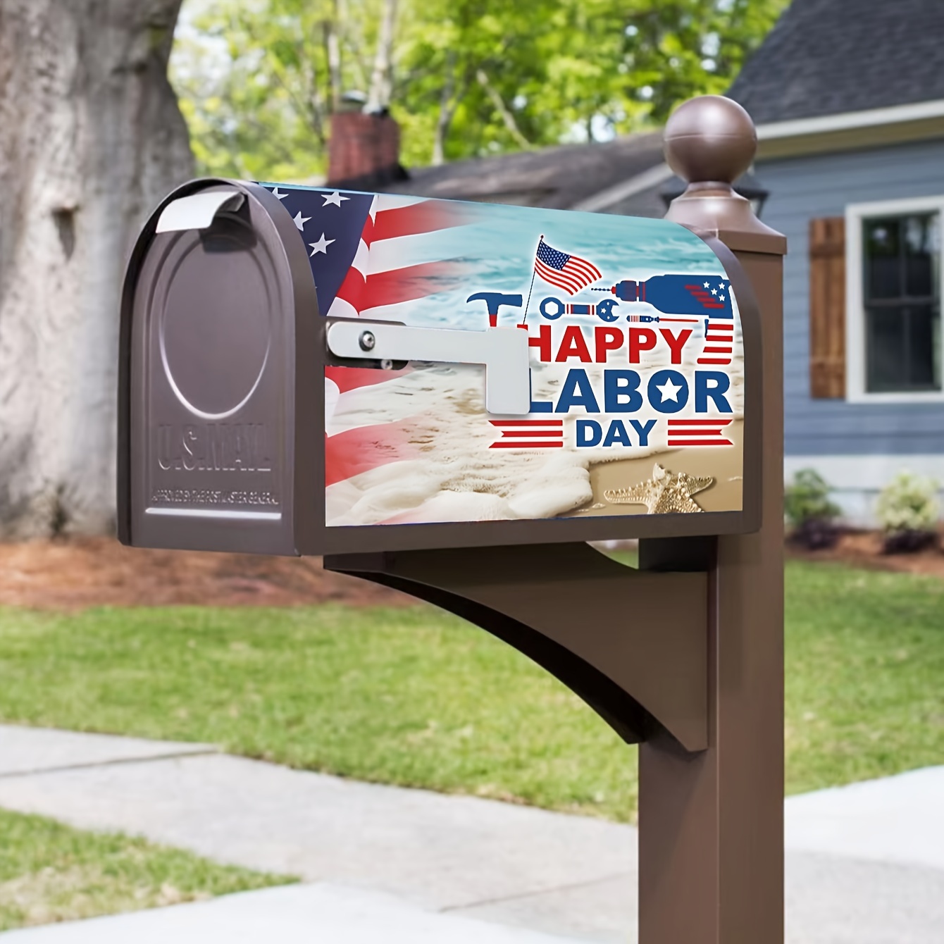 Mailbox Cover Home Decor Theme Party Decor Scene Decor - Temu Canada