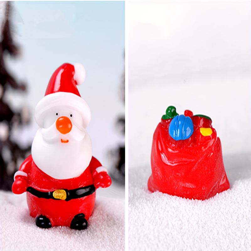 Christmas Home And Office Decorations Santa Claus Gift Bags - Temu ...