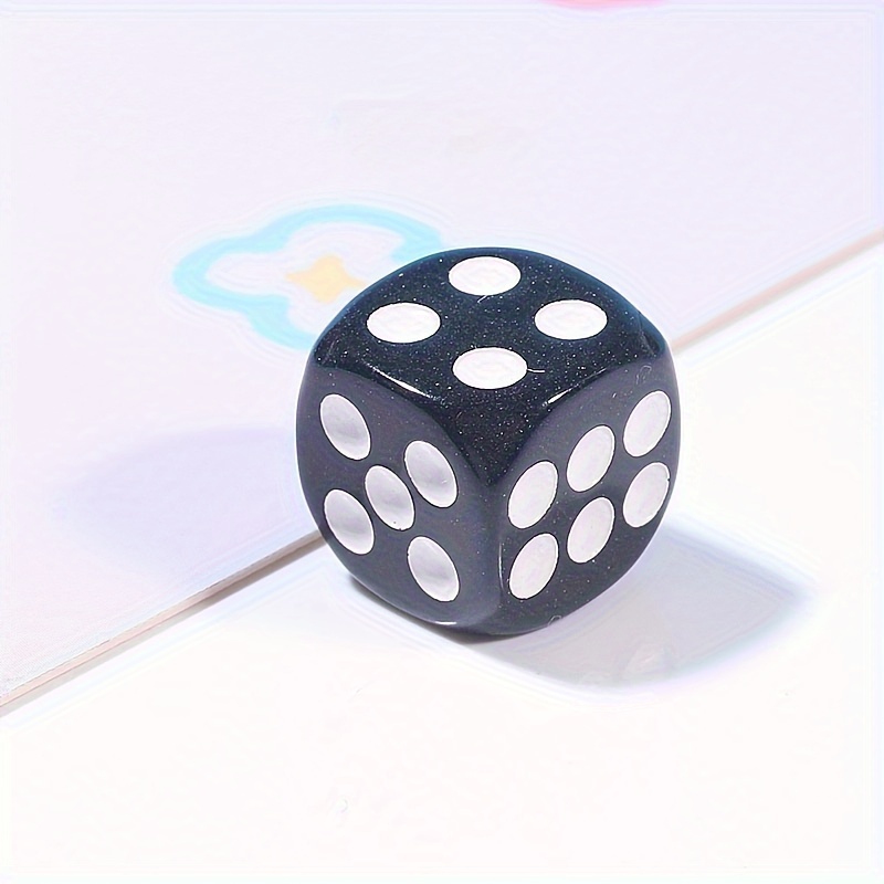 Cartoon Dice Resin Keychain Candy Color Transparent Pendant - Temu ...