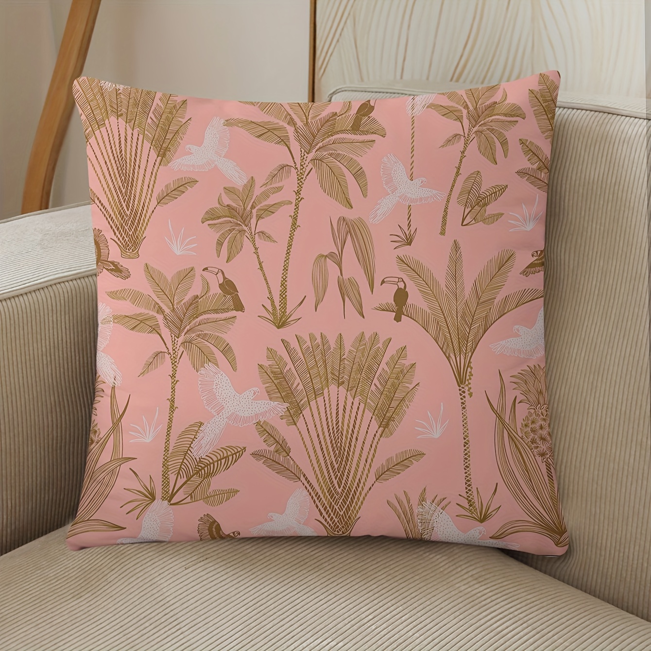 Straw Print Throw Pillow Covers Throw Pillow Covers - Temu New Zealand