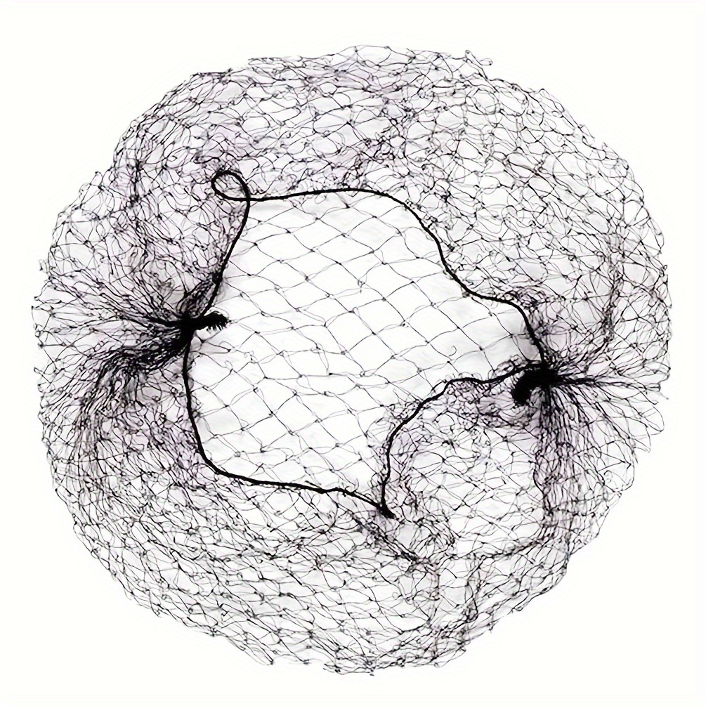 Hair Nets Elastic Edge Mesh Invisible Hairnet Black - Temu Ireland