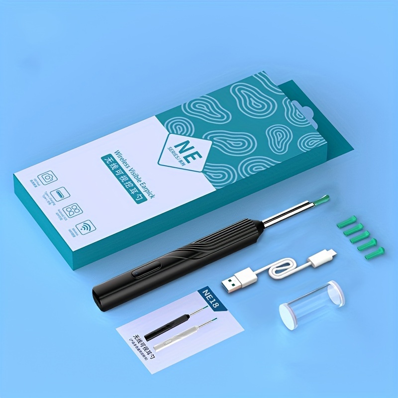 Ear Cleaner With Camera Earwax Remover With 1080p - Temu New Zealand