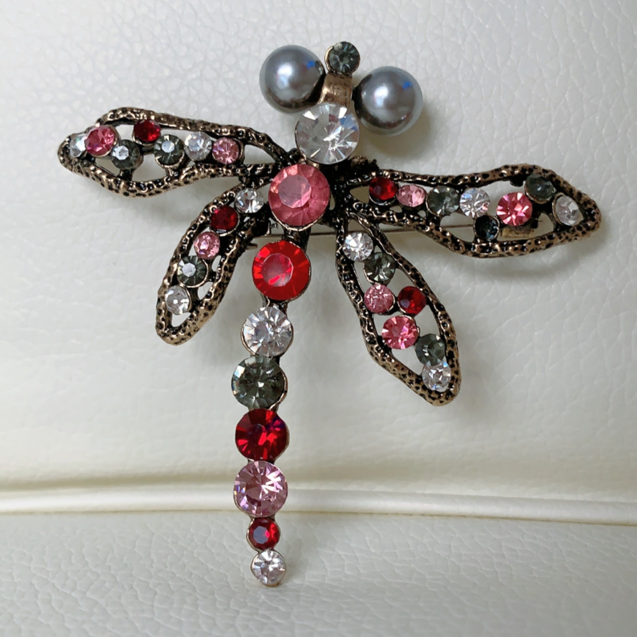 Fashion Dragonfly Hollow Rhinestones Brooch Badge For Men - Temu United ...