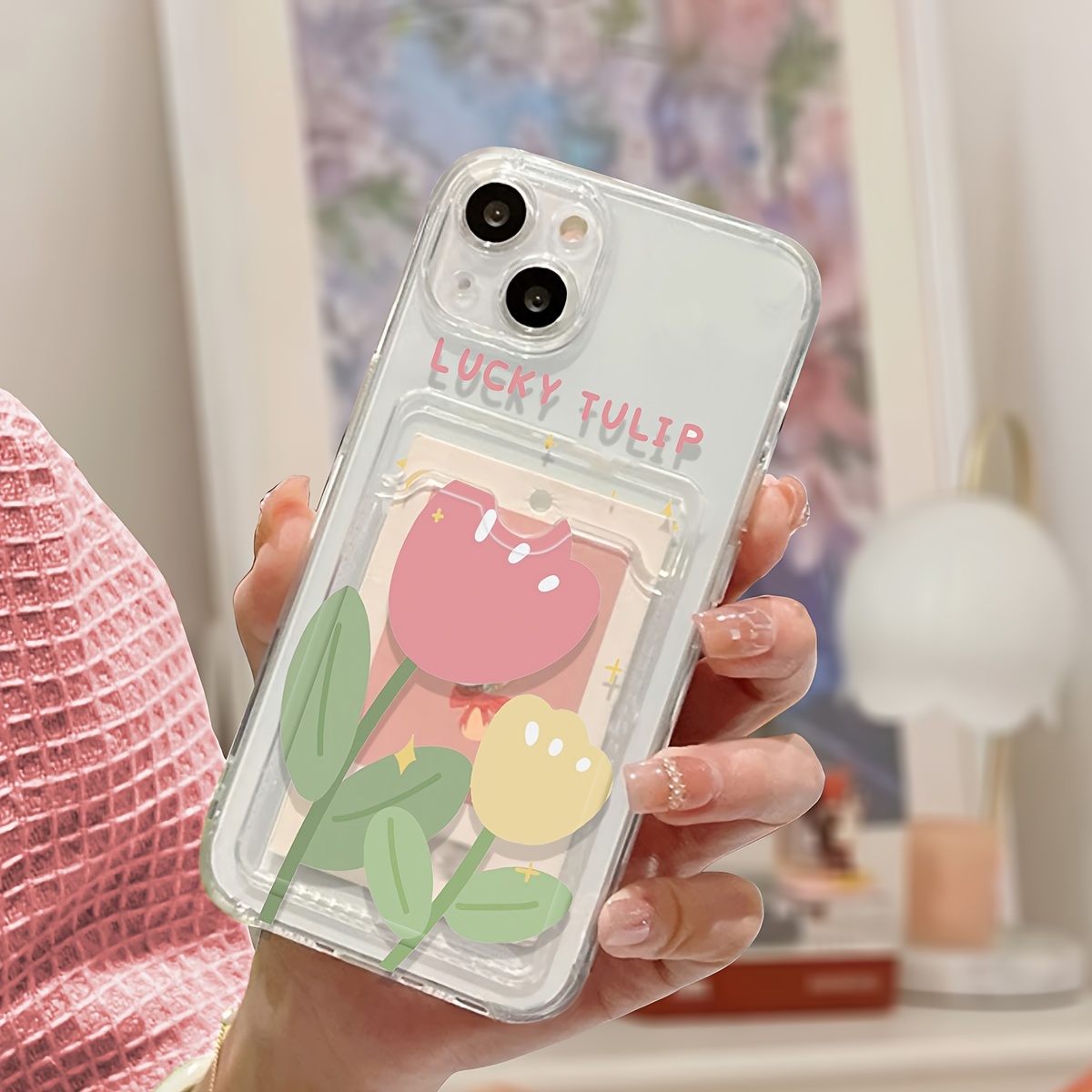 New Card Insert Cartoon Pattern Iphone 15/14/13/11/xs/xr - Temu Australia