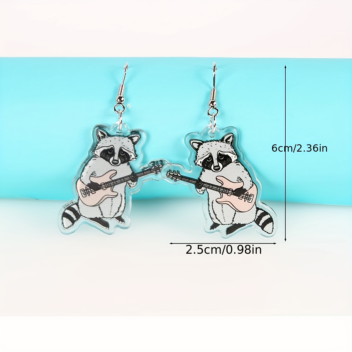 Cartoon Cute Frog Music Instrument Design Dangle Earrings - Temu Ireland