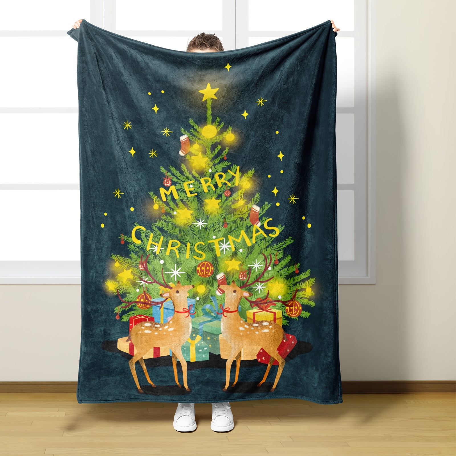 Flannel Digital Printing Throw Blanket Warm Cozy Soft - Temu New Zealand