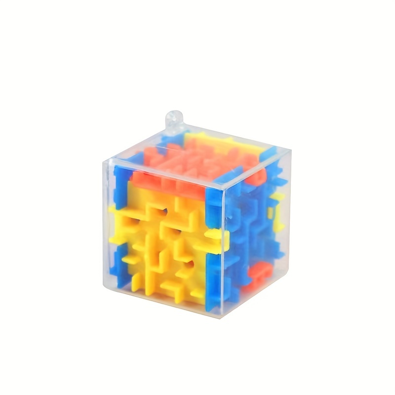 Children's Three dimensional Maze Cube Six sided Maze - Temu New Zealand